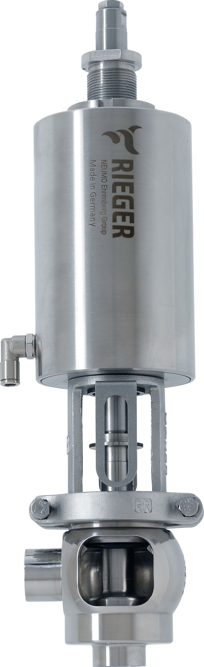 Hygiene-Überströmventile Typ E8 | Rieger